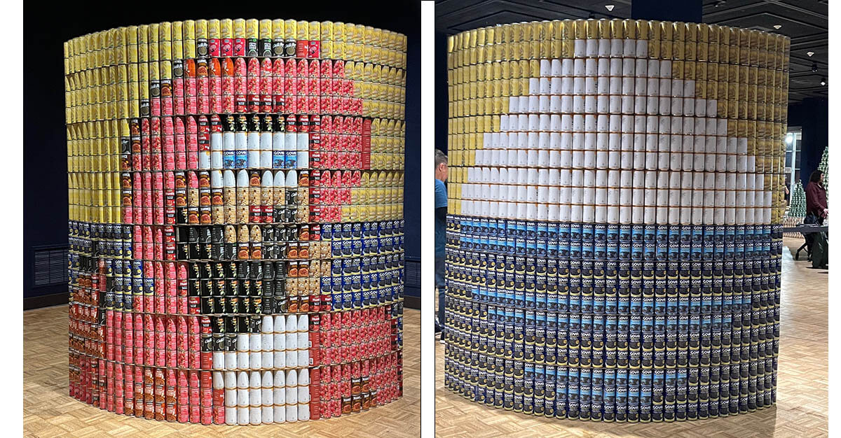Canstruction Heart Canstruction Zone Salvation Army Canada